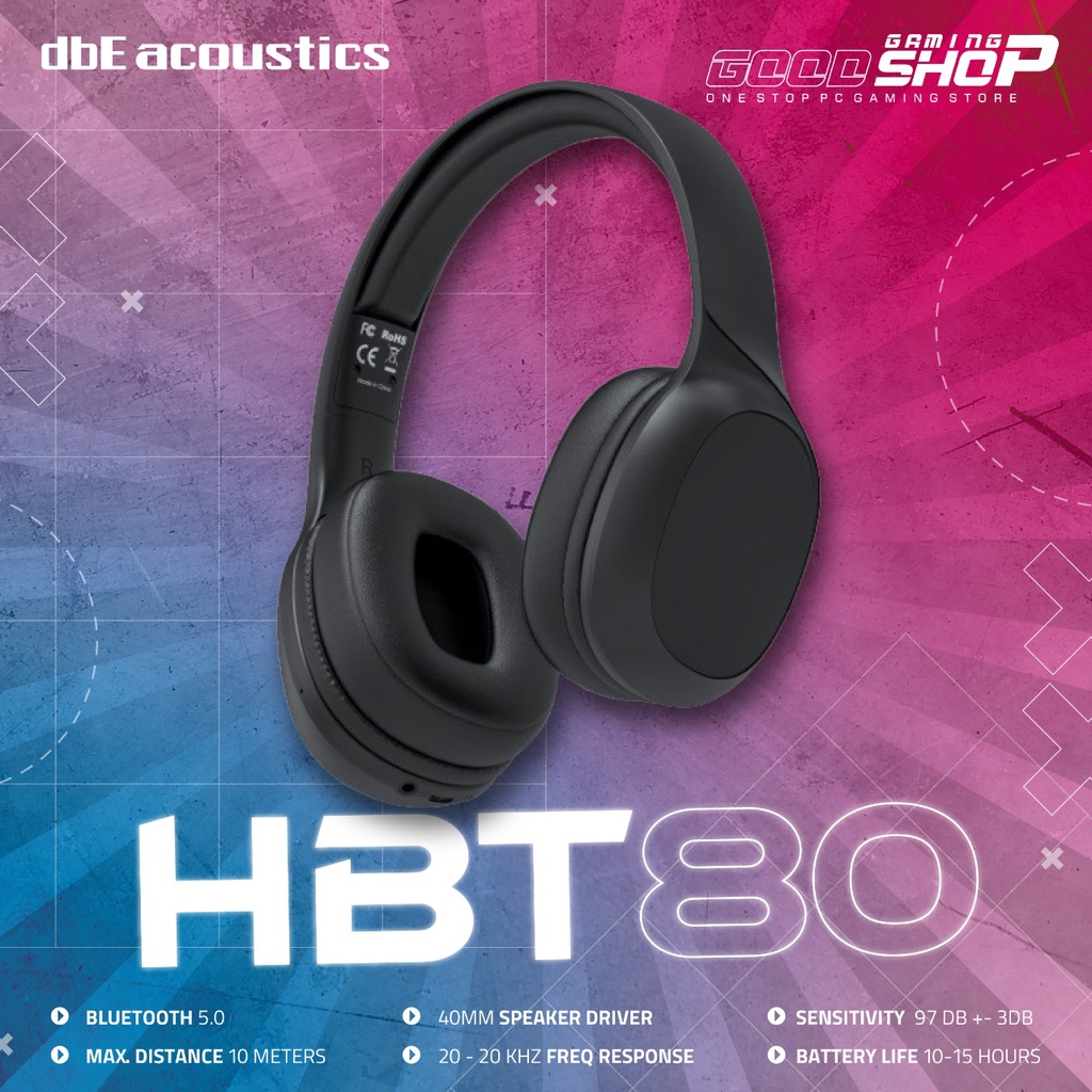 Jual dbE HBT80 Hifi Bluetooth - Gaming Headphone | Shopee Indonesia