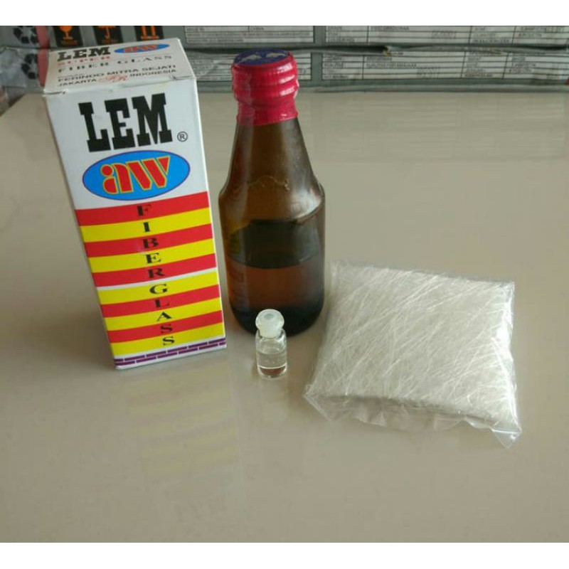Jual Lem fiber glass / lem super fiber glass / lem fiber cap AW / lem ...