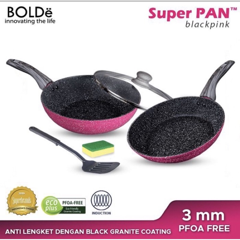 Jual BOLDE Super Pan Granite Series set Original | Shopee Indonesia