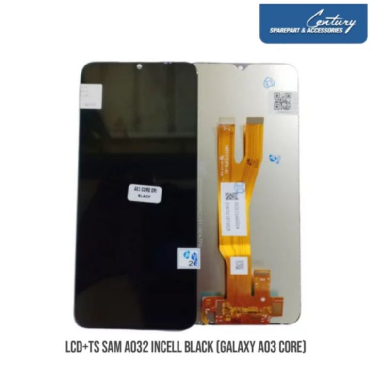 Jual LCD+TS SAM A032 INCELL BLACK (GALAXY A03 CORE) | Shopee Indonesia