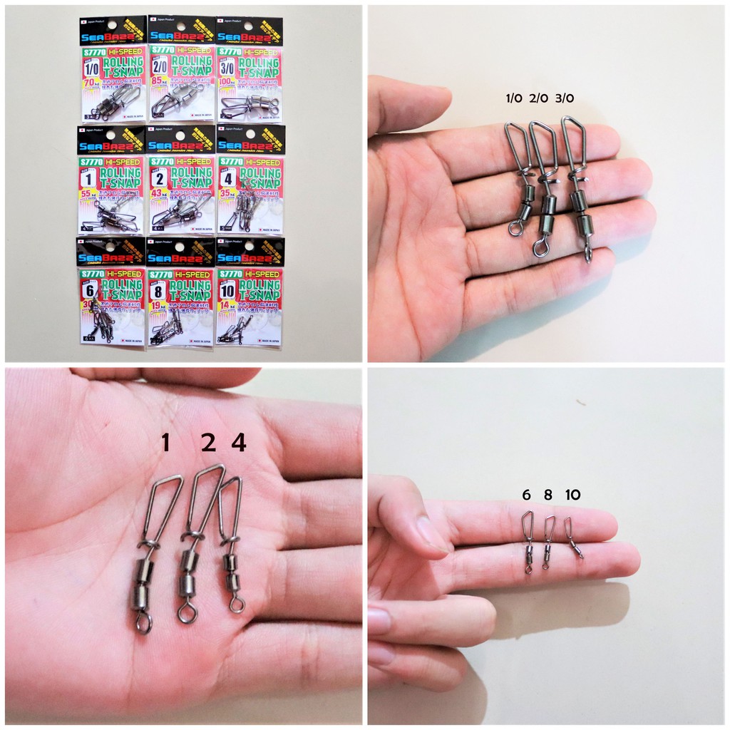 Jual PANCINGAN SPEED ROLLING T-SNAP SWIVEL / KILI-KILI / PANCING ...