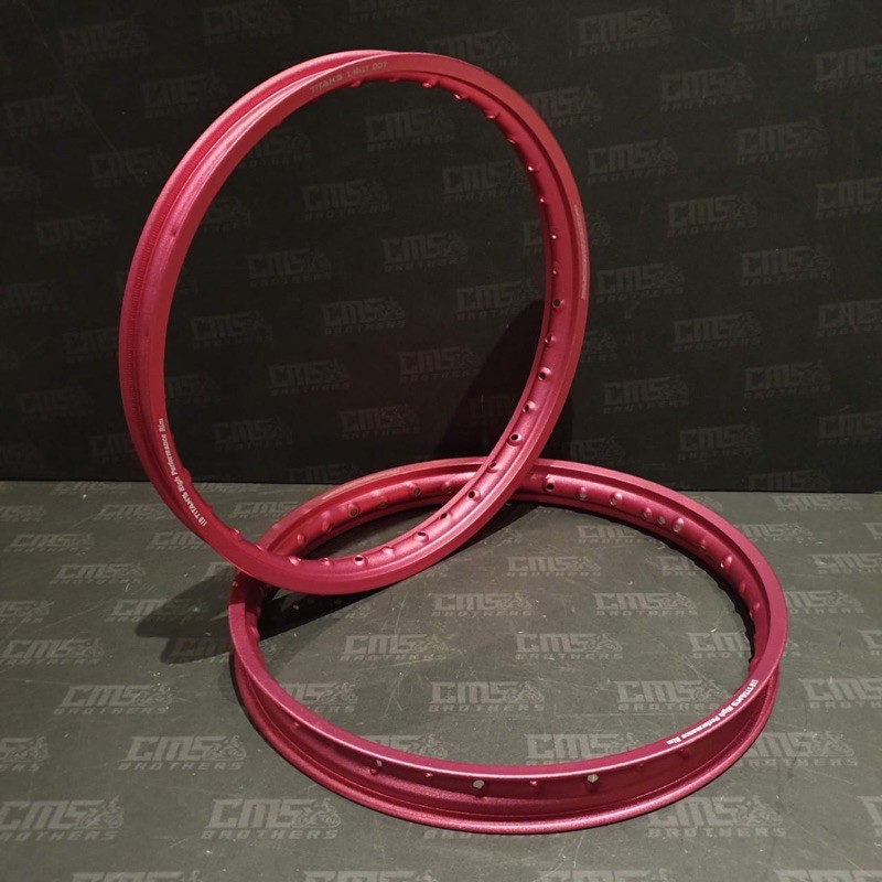 Jual Velg Alloy Titans 17 x 140 Petak Excel Kulit Jeruk Pink 1 set ...