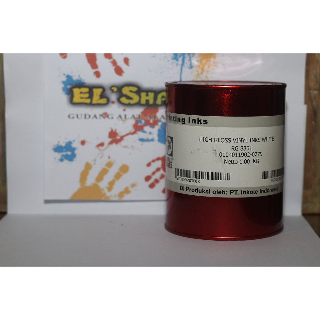 Jual Cat sablon kertas plastik PVC Royal Guard High Gloss Vinyl Inks ...
