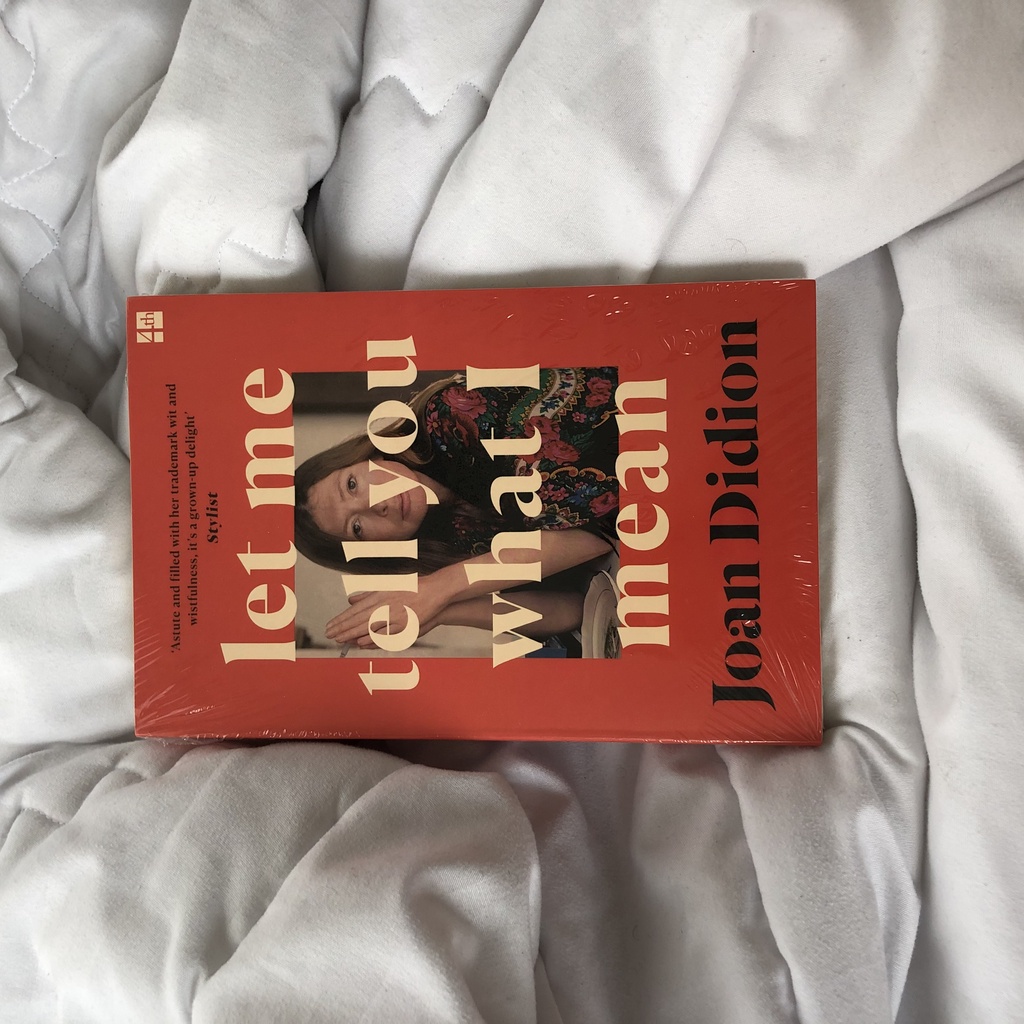 Jual (READY) BUKU LET ME TELL YOU WHAT I MEAN - JOAN DIDION | Shopee ...