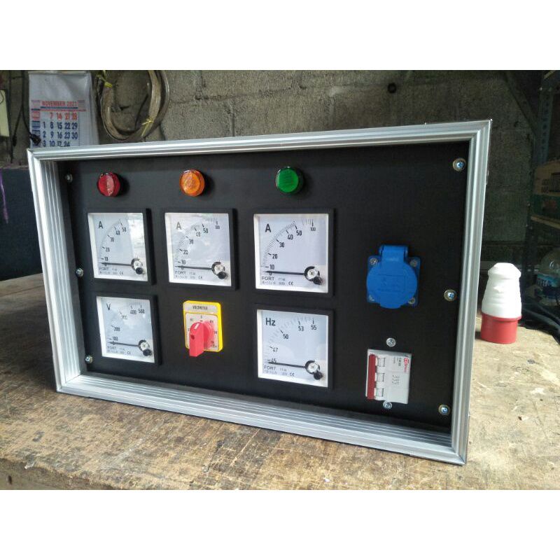 Jual Panel Genset 3 phase Panel Listrik Panel sound system Hardcase Panel Genset Free Paking ...