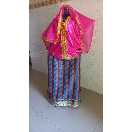 Jual 1 Set Baju Adat Sumbawa (Lamung Pene) | Shopee Indonesia