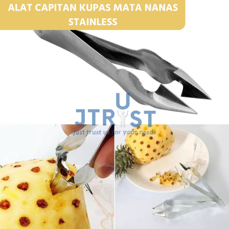 Jual ALAT CAPITAN KUPAS MATA NANAS STAINLESS / ALAT CAPITAN | Shopee ...