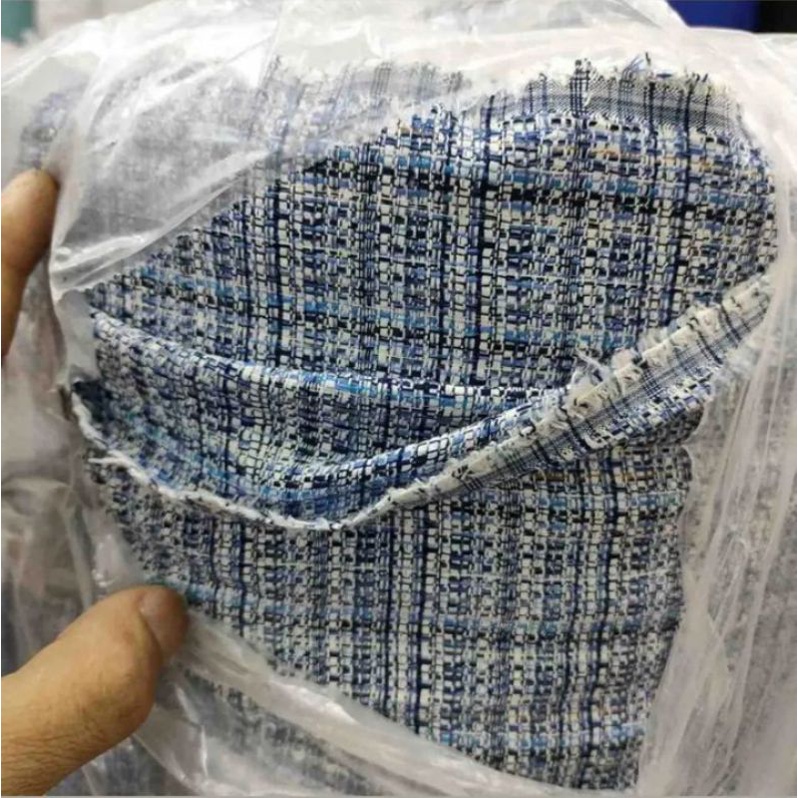 Jual bahan kain tweed akrilik,harga per 1 m | Shopee Indonesia
