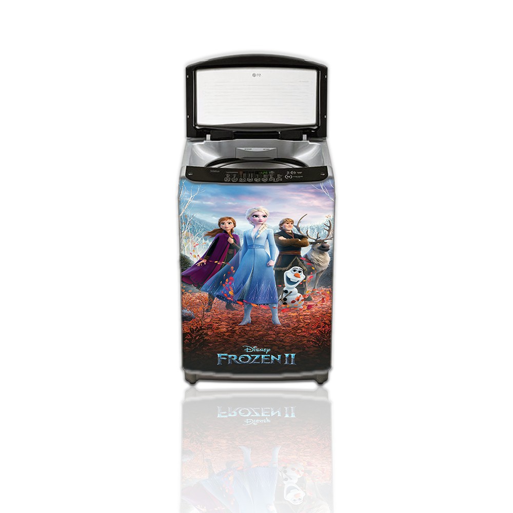 Jual Stiker mesin cuci 1 tabung [70cmx85Cm] Motif Frozen Disney (COD ...