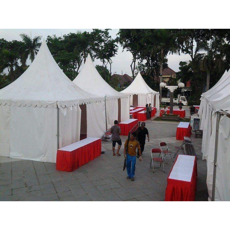 Jual Tenda Kerucut 5x5 Murah - Tenda Sarnafil 5x5 Murah | Shopee Indonesia