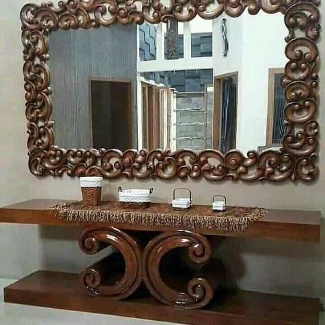 Jual Cermin dinding hias meja konsol | Shopee Indonesia