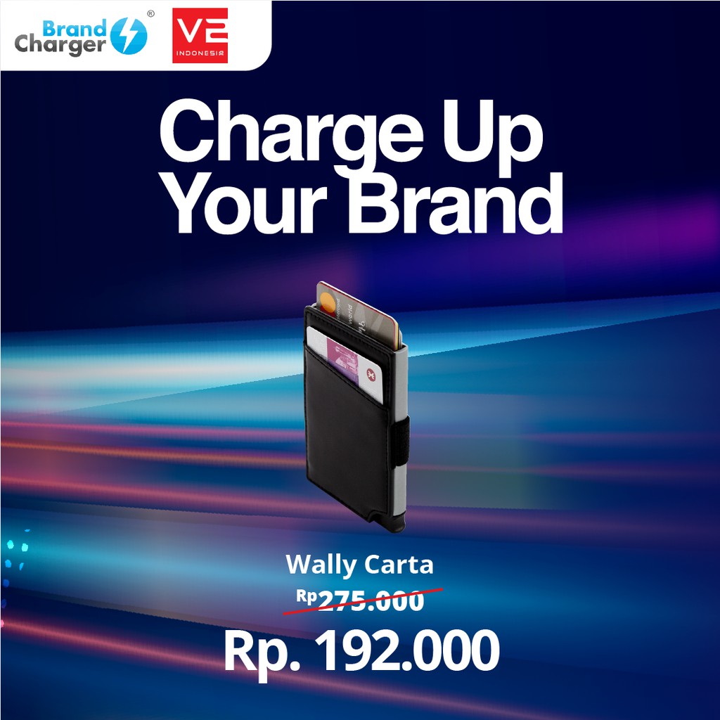 Jual Brand Charger WALLY CARTA Minimalists Card Holder for Merchandise ...