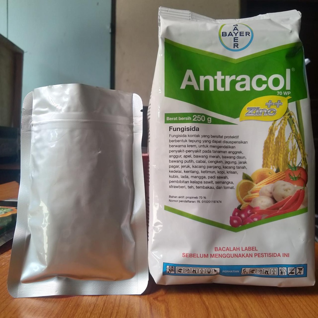 Jual Repack Fungisida Antracol 70WP 100 gram 100% Original | Shopee ...