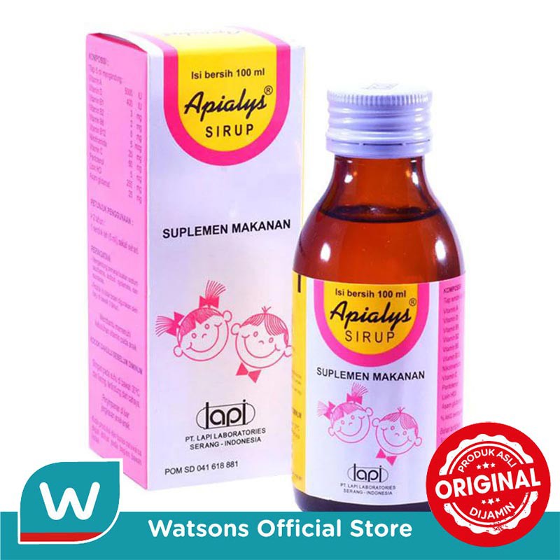 Jual Lapi Apialys Syrup 100ml | Shopee Indonesia