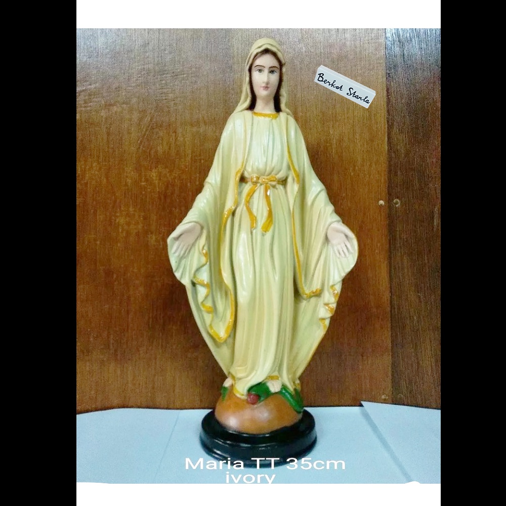 Jual Patung Rohani Katolik/Patung Maria Tangan Terbuka 35/MTT003/Mary ...