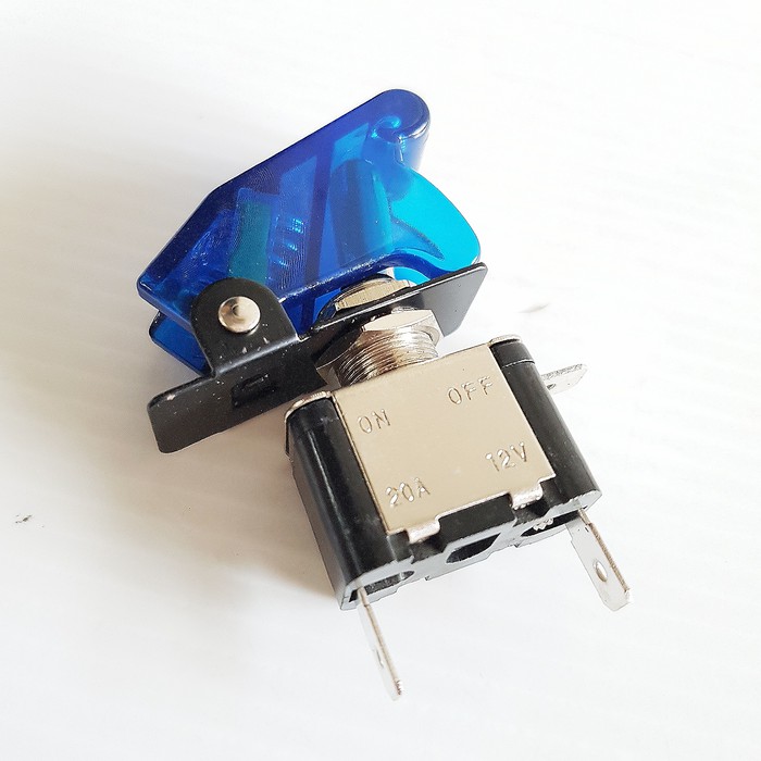 Jual switch pilot Control Pilot Switch with LED Universal - Biru saklar ...