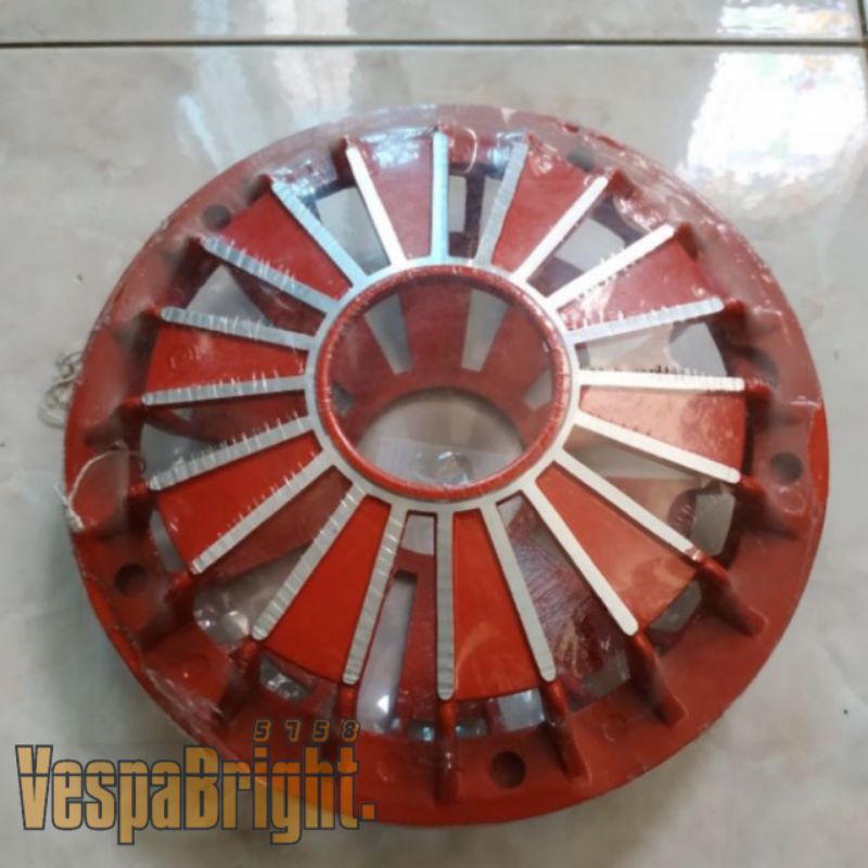 Jual WHEELDOP/DOP BLOWER VESPA RING 10 MODEL TURBIN MERAH | Shopee ...