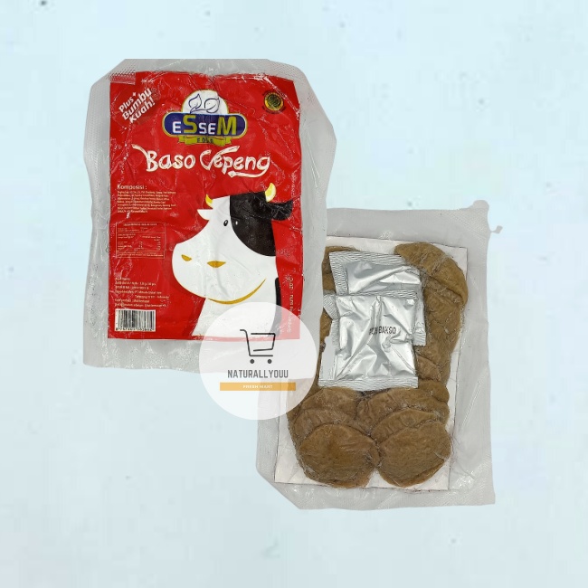 Jual Essem Bakso Sapi Gepeng 320gram (20pcs) | Shopee Indonesia