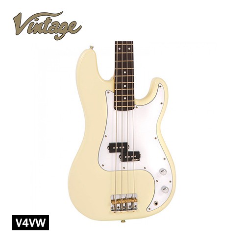 Jual Vintage Bass V4VW Reissued Vintage White | Shopee Indonesia
