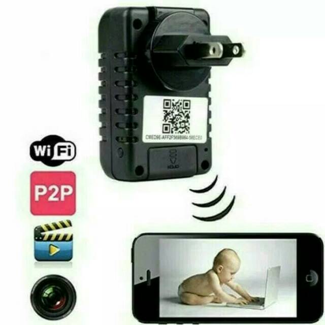 Jual Ip Camera Spy Cam Adaptor Internet Network Kamera Charger Camera ...