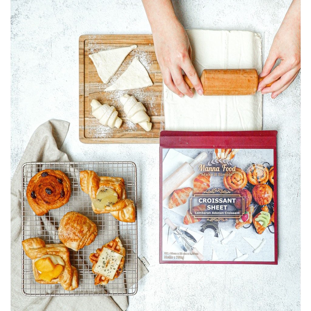 Jual Croissant Sheet Manna Food 750 gr | Shopee Indonesia