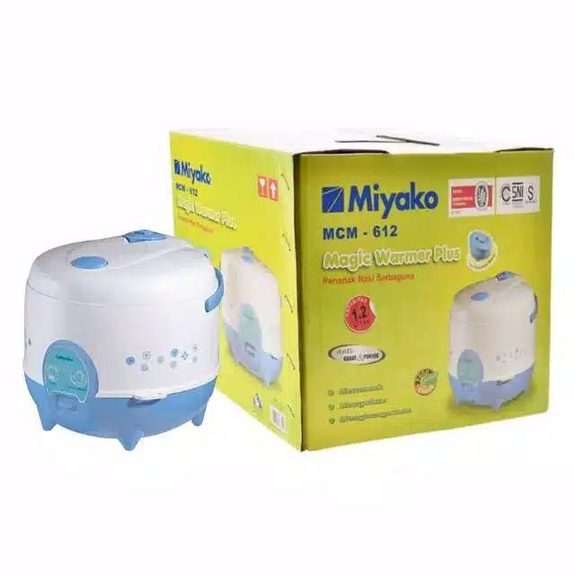 Jual (2kg) rice cooker miyako MCM 612 MCM 512C / MAGIC COM MIYAKO 1,2 ...