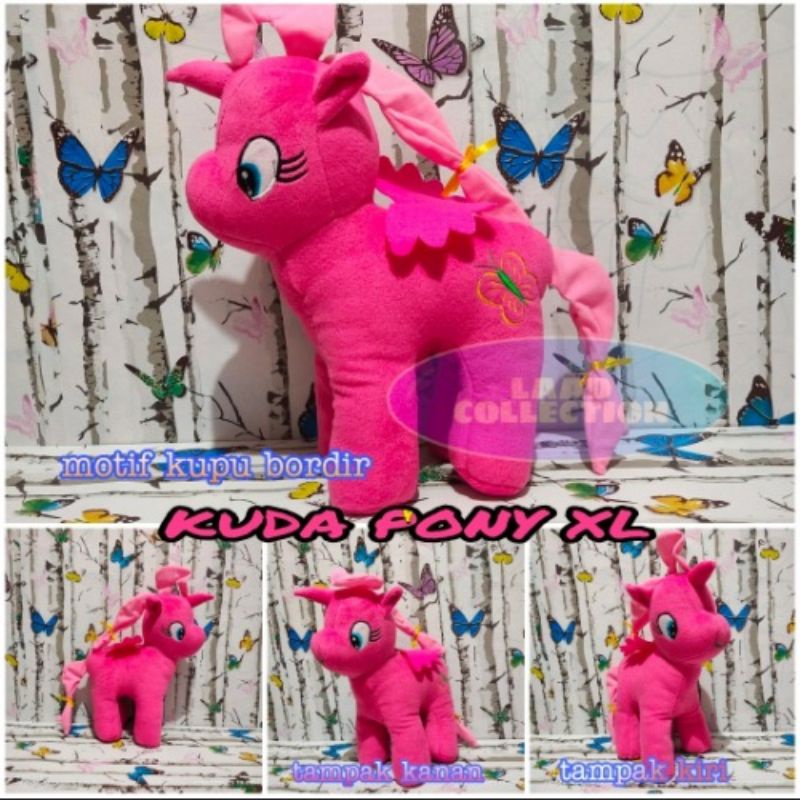 Jual BONEKA KUDA PONY XL /KUDA CANTIK / MY LITTLE PONY /JARAN KEPANG ...