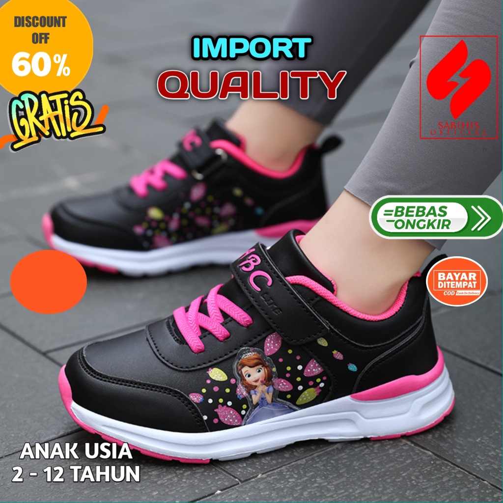 Jual sepatu sekolah anak perempuan tk sd smp sma umur umuran usia 1 2 3 ...