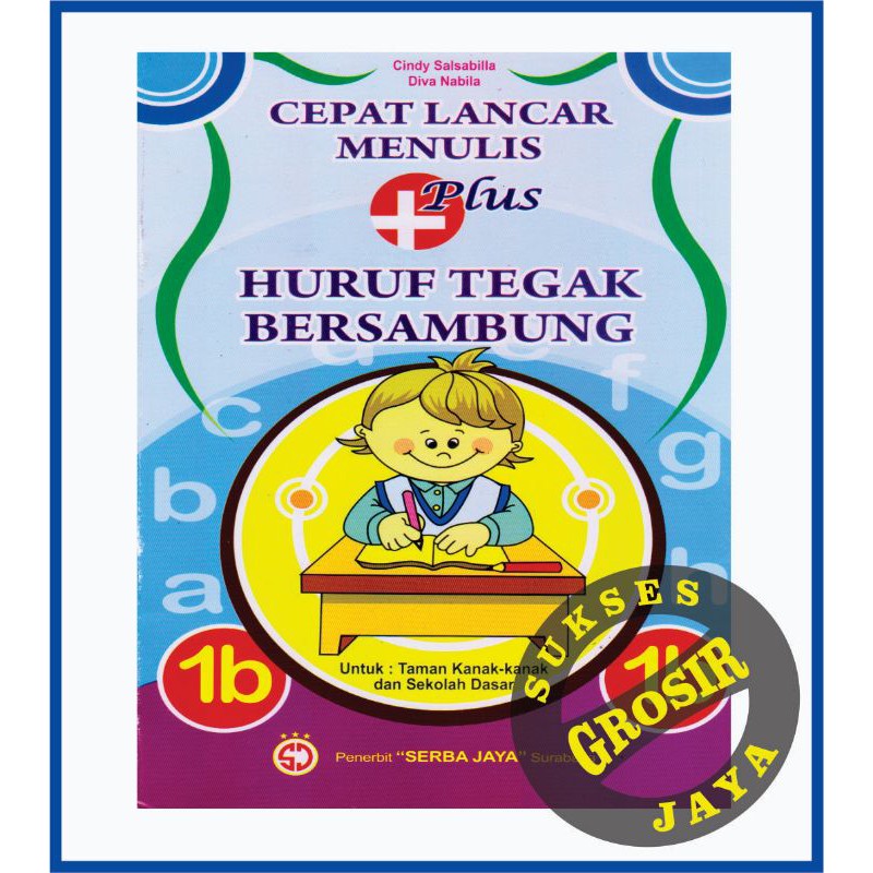 Jual Buku Anak Paud & TK Cepat lancar menulis plus huruf tegak ...