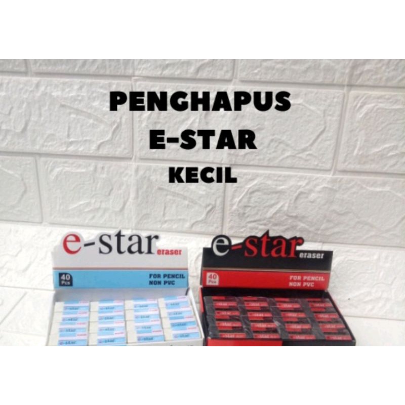 Jual Penghapus E-STAR Putih Kecil | Shopee Indonesia