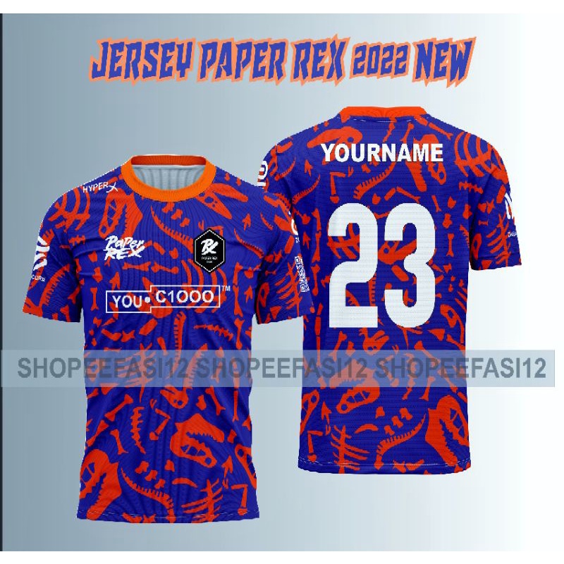 Jual JERSEY Paper Rex 2022 (Gratis Nickname & angka) | Shopee Indonesia