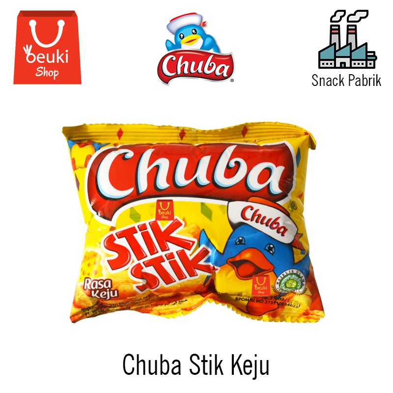 Jual Chuba Stik Stik Rasa Keju Jajanan Jadul Rasa Nikmat Harga Murah ...