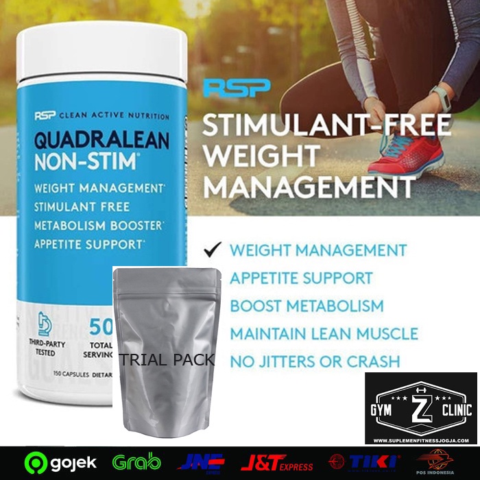 Jual RSP Quadra Lean caps Trial Pack RSP Quadralean capsule Fat Burner ...