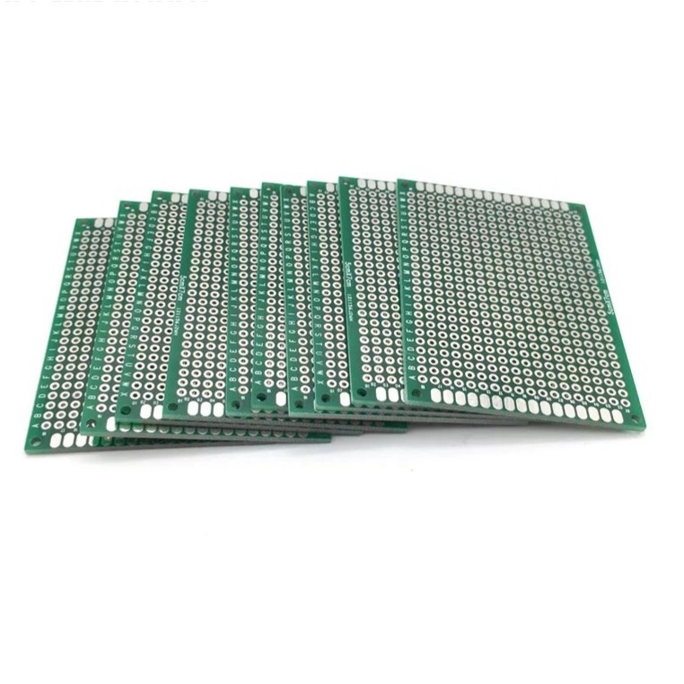 Jual PCB 5x7 cm Single Dobel Side Papan PCB berlubang satu dua sisi ...