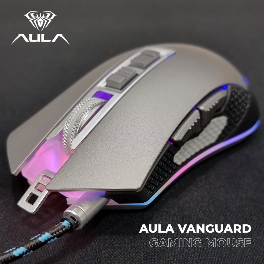 Jual Aula Mouse Gaming VanGuard SI 9022 Singfun RGB | Shopee Indonesia