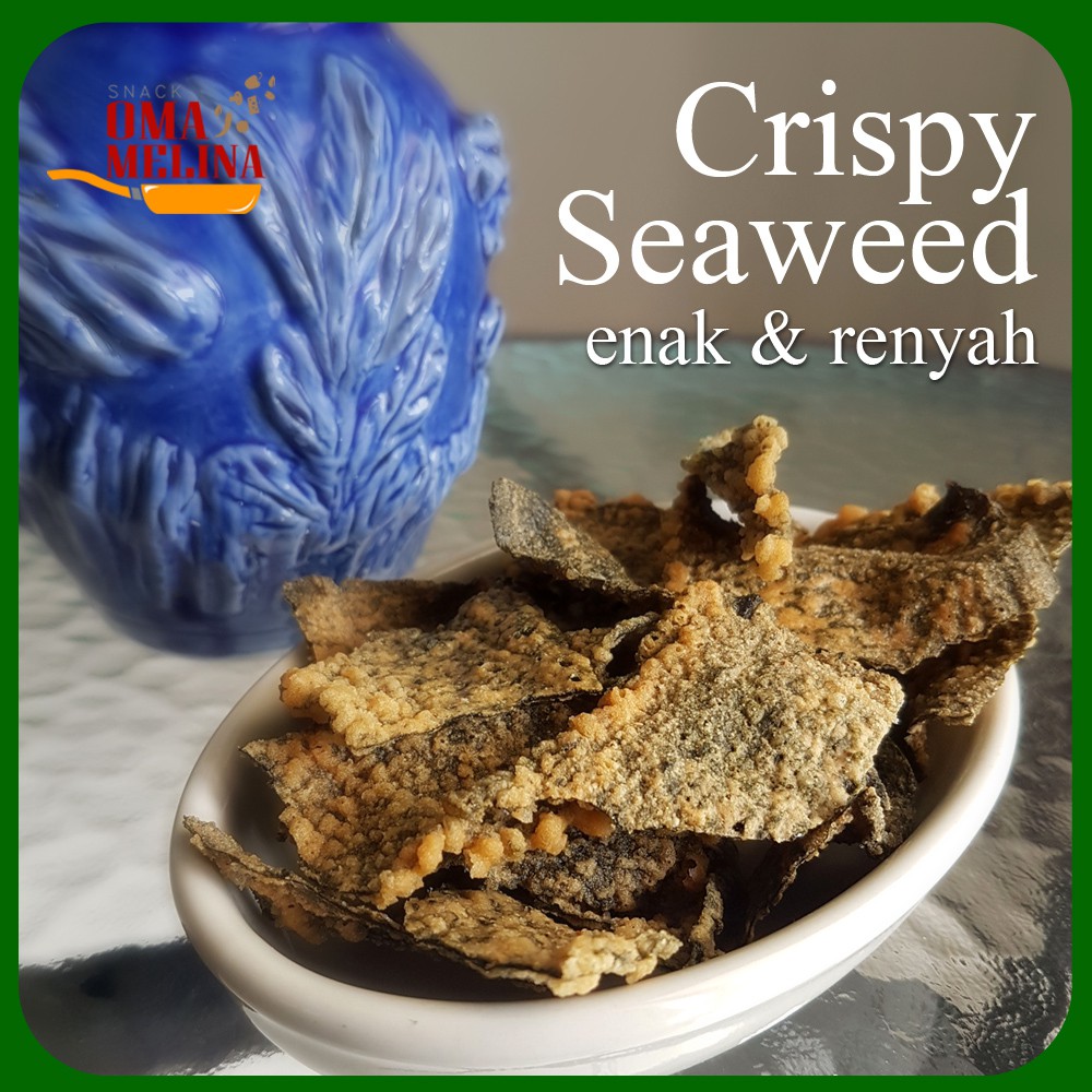 Jual Crispy Seaweed oleh Oma Melina, keripik rumput laut gurih dan ...