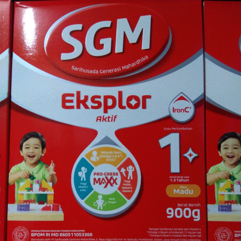 Jual SGM 1 PLUS MADU 900 GR | Shopee Indonesia