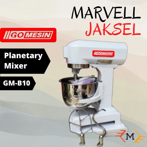 Jual Planetary Mixer 10 Liter Gomesin / Mixer Roti 10L B10 Mixer Adonan ...