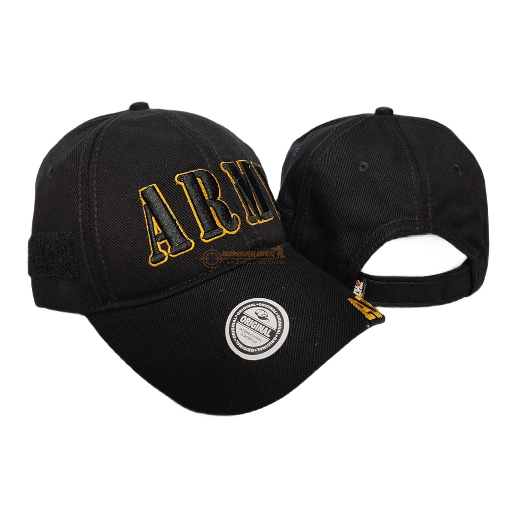 Jual PROMO!!! Topi import bahan berkualitas Velcro | Topi Army | Topi ...