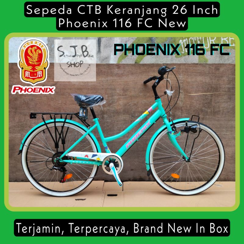 Jual Sepeda CTB Keranjang 26 Inch PHOENIX 116 FC New Steel Hi-Ten 7 ...