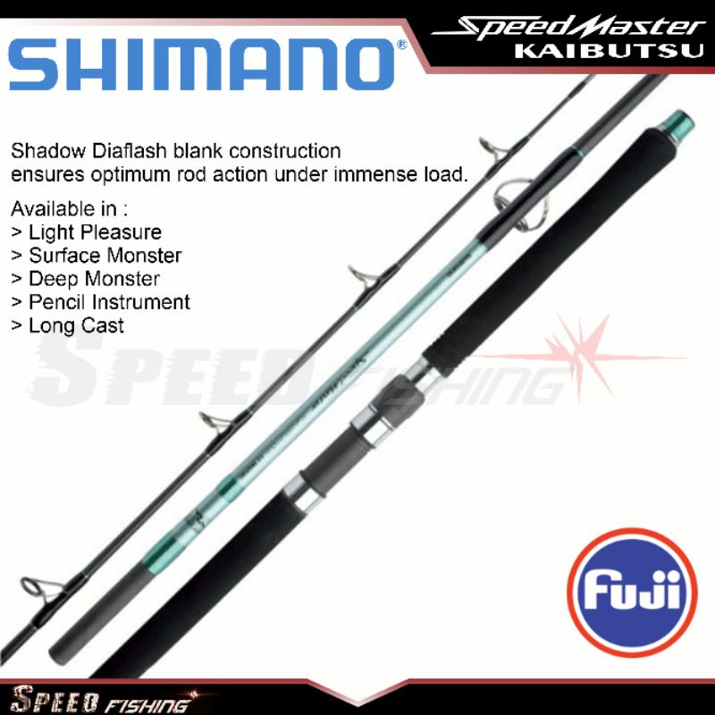Jual Joran Shimano Speedmaster Kaibutsu Spinning Popping | Shopee Indonesia