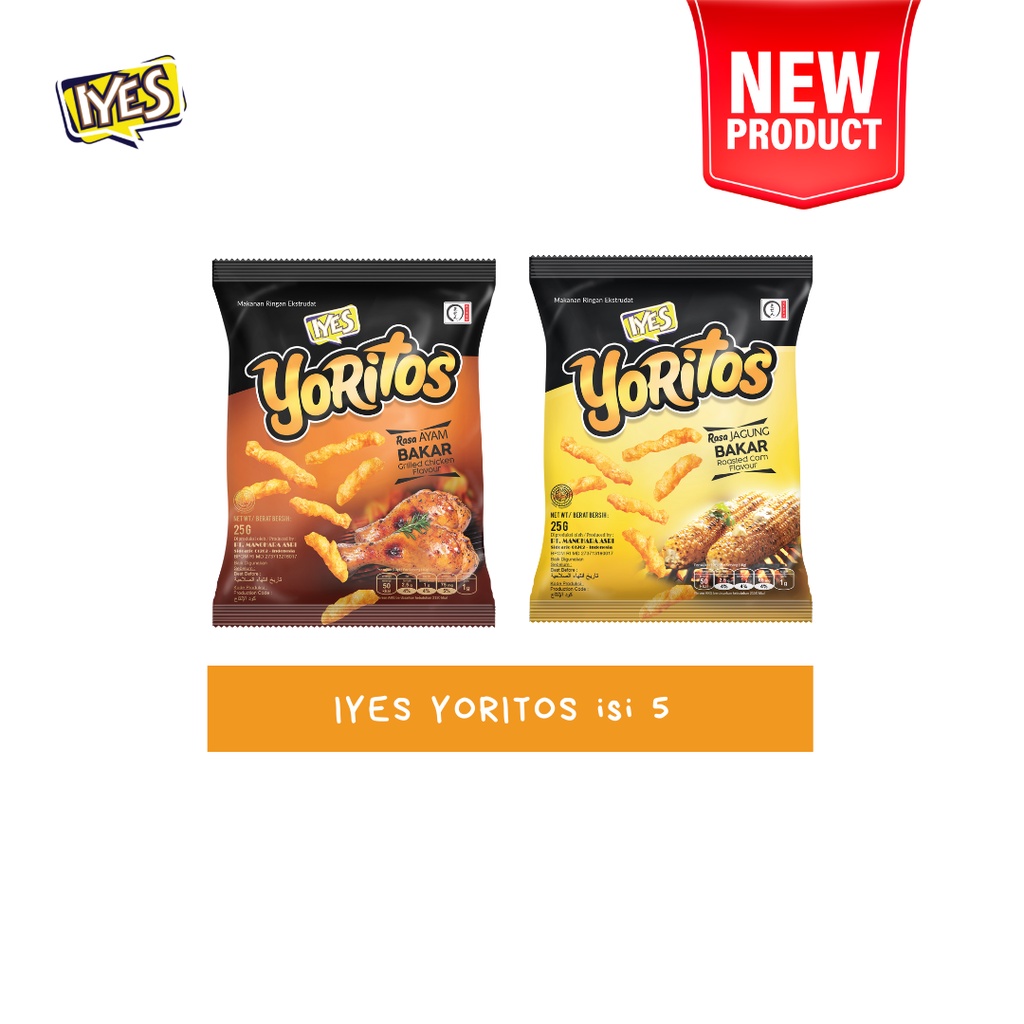 Jual Iyes Yoritos 18 gram (5 PCS) | Shopee Indonesia
