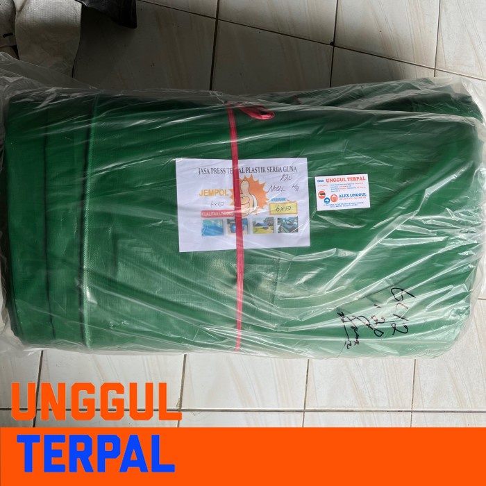Jual Terpal A20 Korea Plastik Ukuran 6 x 12 Meter 6x12 M Anti UV Press ...