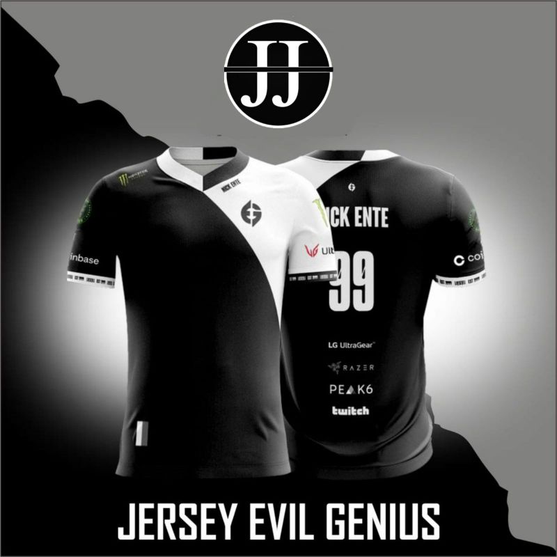 Jual Jersey Evil Geniuses EG game dota 2 pubg free nickname | Shopee ...