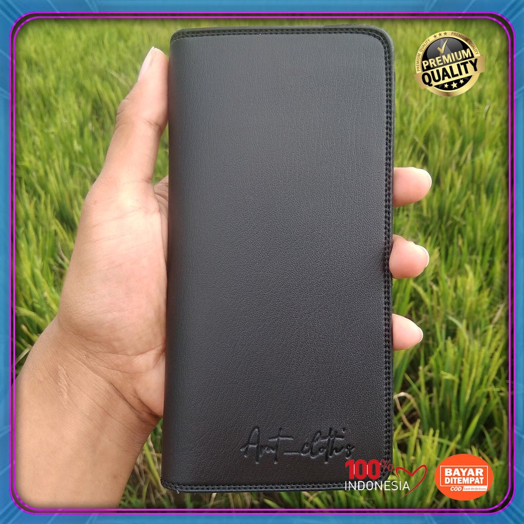 Jual MURAH!!! DOMPET KULIT SINTETIK panjang GROSIR SIMPLE ELEGANT KEREN ...