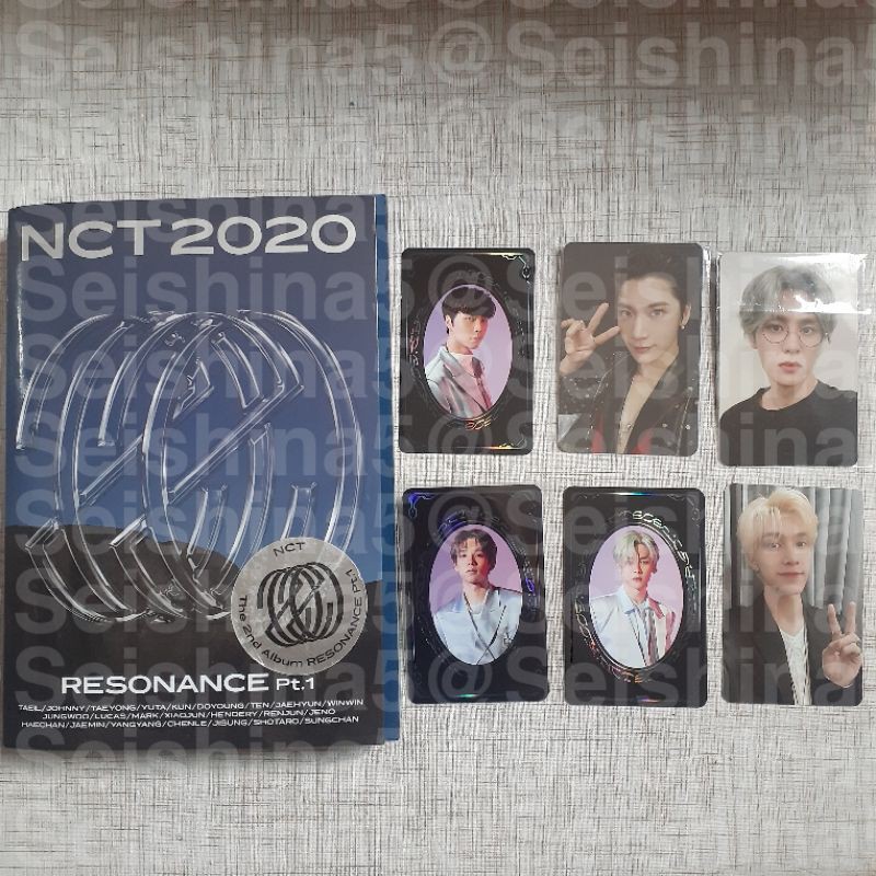 Jual NCT 2020 Resonance part 1 part 2 Album Pc Johnny Ten Shotaro ...