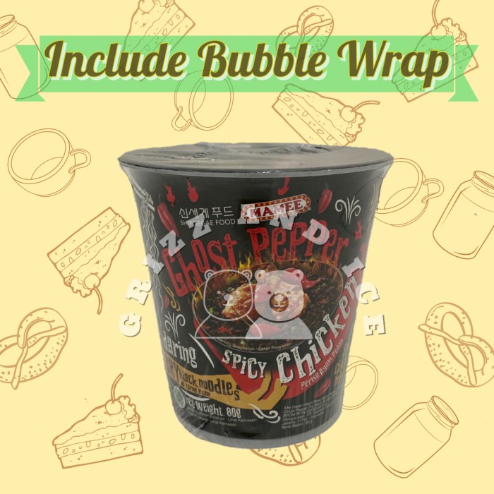 Jual impor-mie- mie ghost pepper halal / mamee mie ghost pepper spicy ...