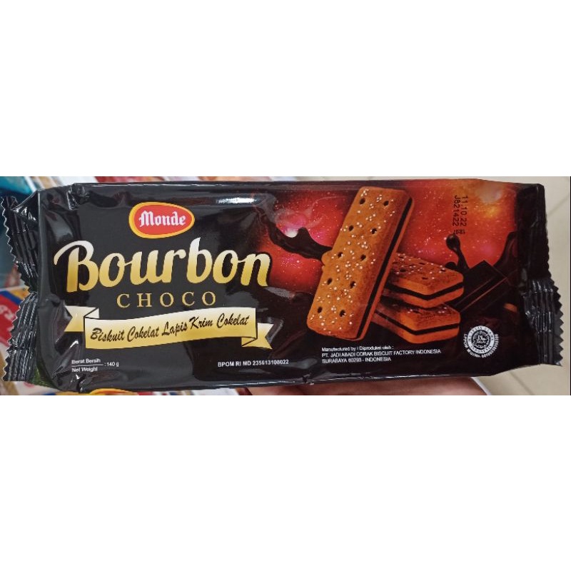 Jual Monde Bourbon Choco 140gr | Shopee Indonesia