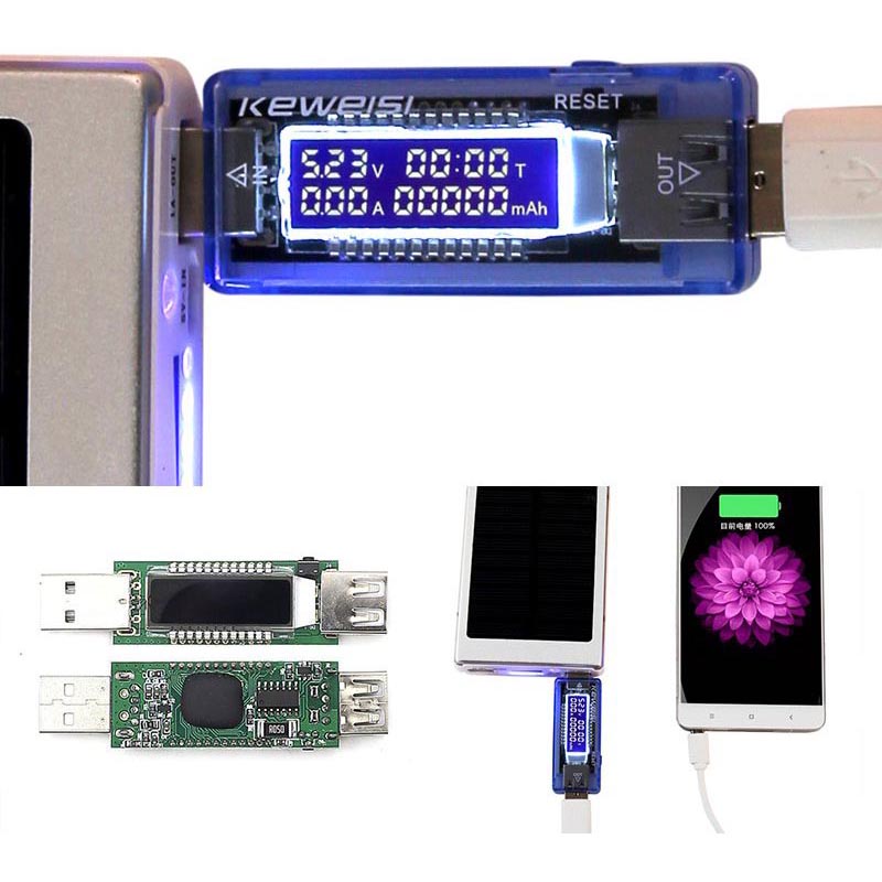 Jual Keweisi USB Detektor Pengukur Tegangan Voltase dan Baterai Tester ...
