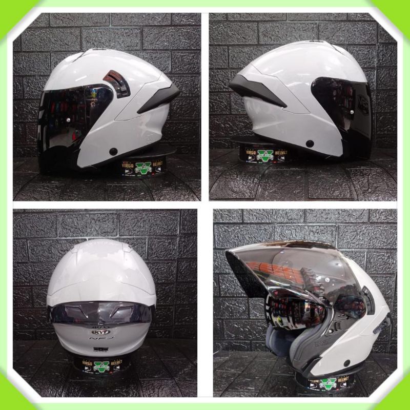 Jual KYT HELM NFJ MOTIF + POLOS PAKET GANTENG ORIGINAL KYT | Shopee ...